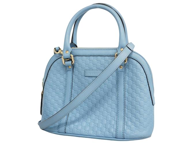 Gucci Micro Guccissima Blue Leather ref.1346907 - Joli Closet