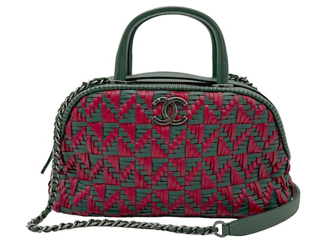 Chanel Red Leather ref.1362707 - Joli Closet