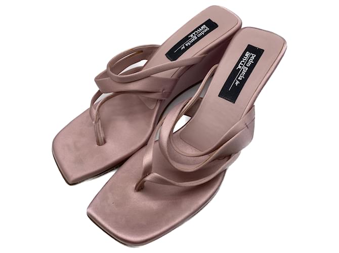 PEDRO GARCIA Sandals T.eu 38 cloth Purple ref.1363138 - Joli Closet