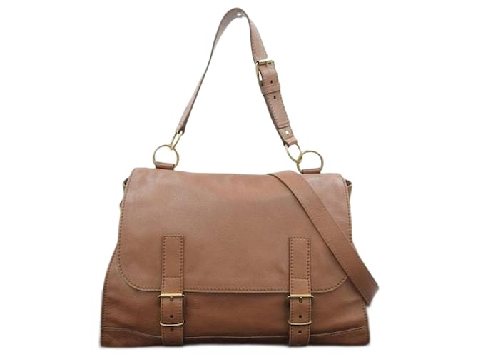 Yves Saint Laurent Leather Montmarte Messenger Bag in Very Good ...