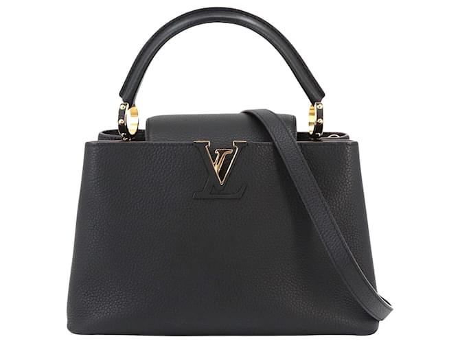 Louis Vuitton Capucines Black Leather ref.1371461 - Joli Closet
