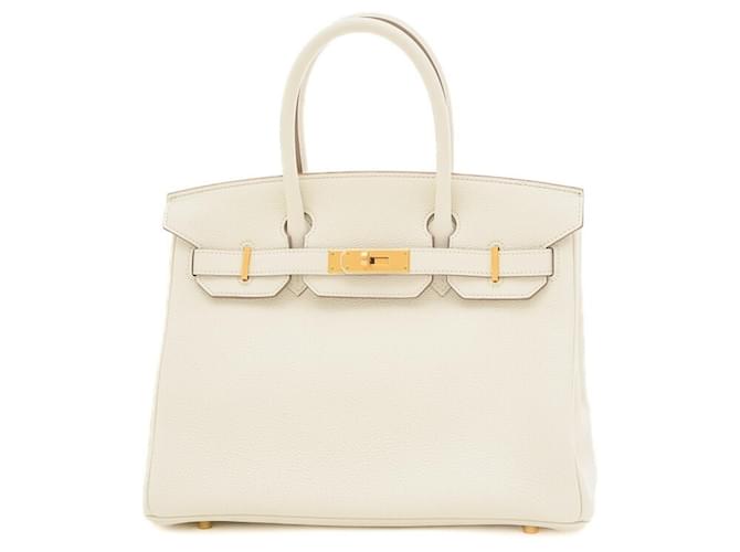 Hermès Birkin 30 White Leather ref.1377657 - Joli Closet