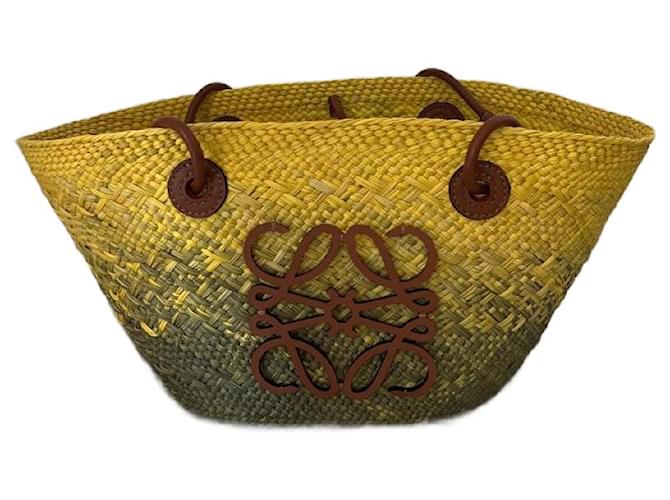 Loewe Handbags Multiple colors Straw ref.1378875 - Joli Closet