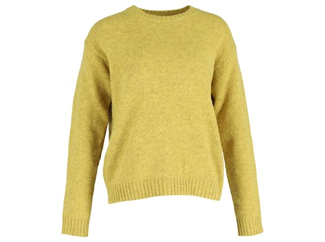 Acne Studios Knitted Sweater in Yellow Wool ref.1381865 - Joli Closet