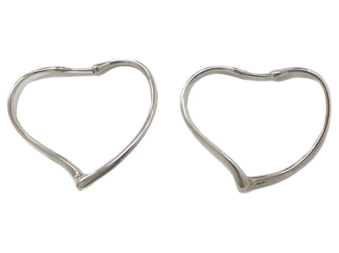 Tiffany & Co Open Heart Silvery Silver ref.1384145 - Joli Closet