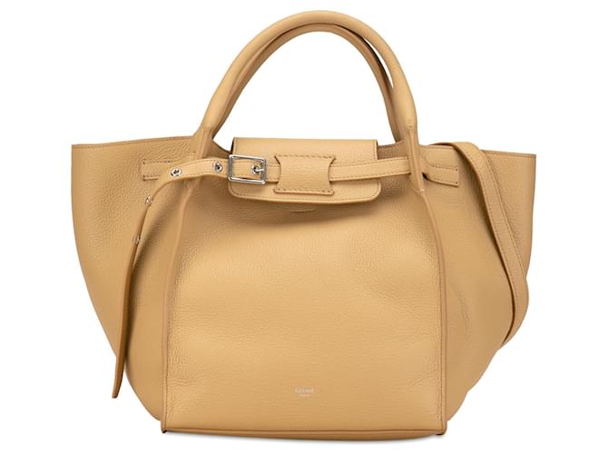 Céline Tan Celine Small Big Bag Satchel Camel Leather ref.1389205 ...