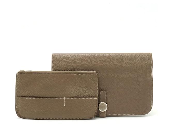 Hermès Dogon Grey Leather ref.1400710 - Joli Closet