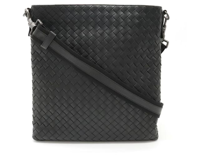 Bottega Veneta Intrecciato Black Leather ref.1400746 - Joli Closet