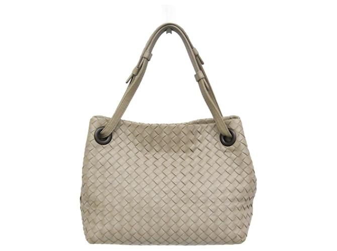 Bottega Veneta Intrecciato Grey Leather ref.1400762 - Joli Closet