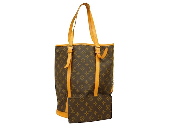 Louis Vuitton Bucket GM Brown Cloth ref.1401788 - Joli Closet