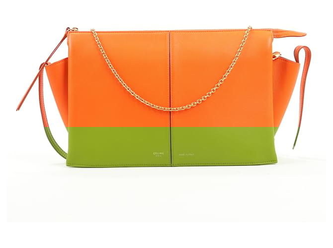 Celine tri fold clutch on chain store