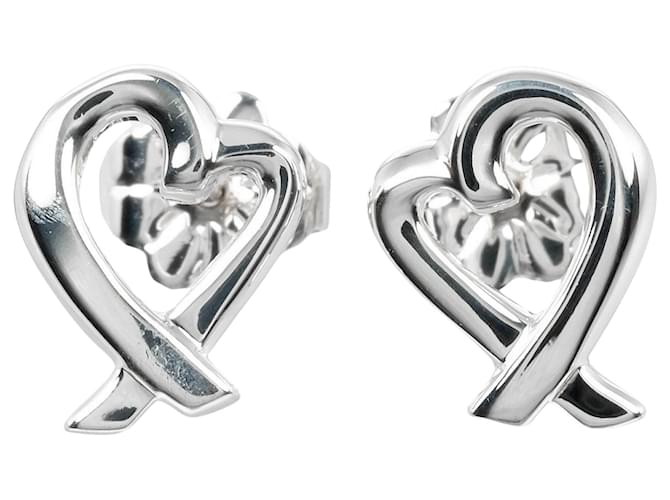 Tiffany & Co Loving heart Silvery Silver ref.1414684 - Joli Closet