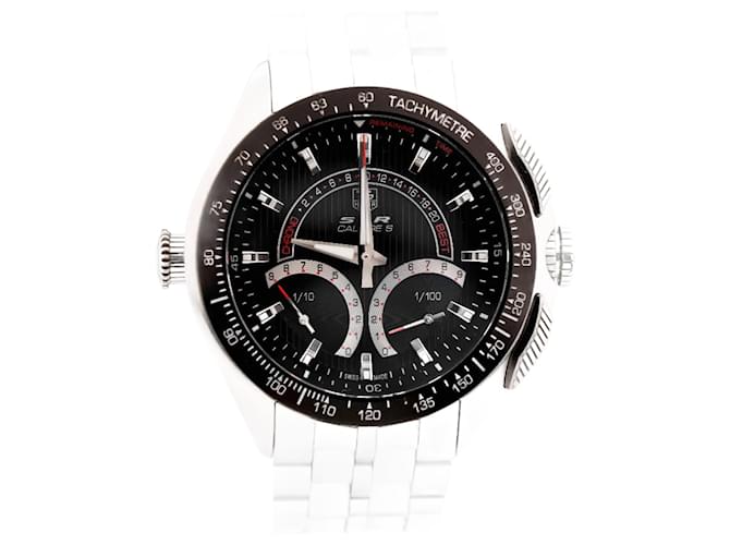 TAG Heuer SLR Calibre S Mercedes Benz CAG7010 SS QZ Black-Face 47mm ...