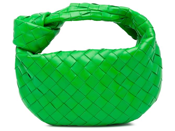 Bottega Veneta Green Mini Intrecciato Jodie Leather ref.1421622 - Joli ...