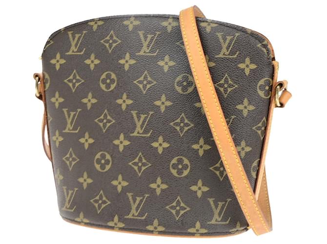 Louis Vuitton Drouot Brown Cloth ref.1422499 - Joli Closet