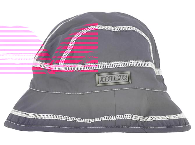 Jacquemus Le Bob Frescu Bucket Hat in Pink Nylon ref.1424263 - Joli Closet