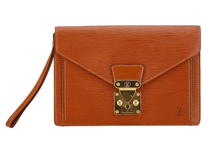 Louis Vuitton Sellier Drangonne Brown Leather ref.1431567 - Joli Closet