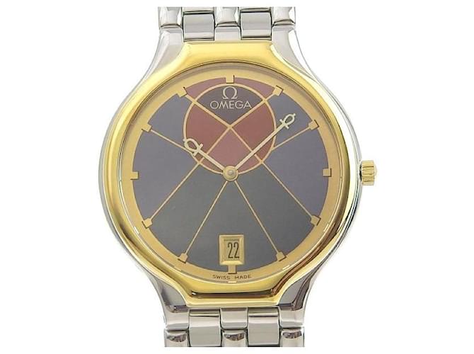 & Other Stories Omega Symbol Pyramid Quartz Unisex Wristwatch, SS/K18 ...