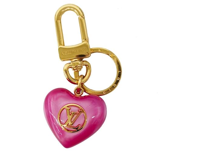 Louis Vuitton Keychain Portocle LV Beloved M01008 Pink Golden ref ...