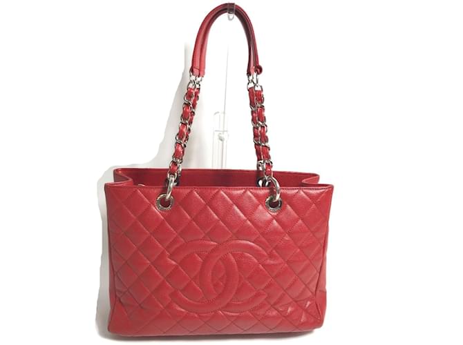 Chanel A50995 Red Leather Tote Bag ref.1462325 - Joli Closet