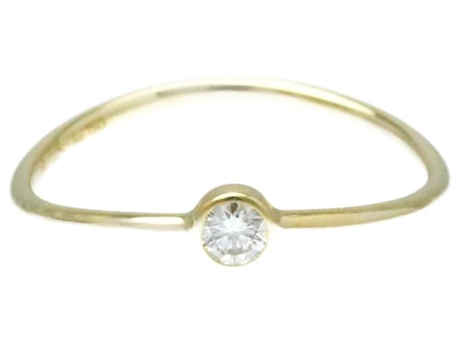 Tiffany & Co Bague simple en rangée Tiffany Wave Or jaune Doré ref ...