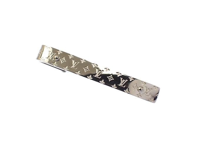 Louis Vuitton Monogram Bold Tie Clip Silvery Metal ref.1469682 - Joli ...
