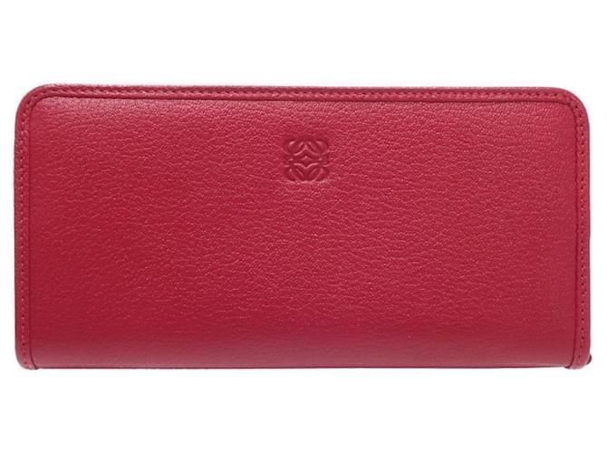 Loewe Long Wallet in Red Leather ref.1489242 - Joli Closet