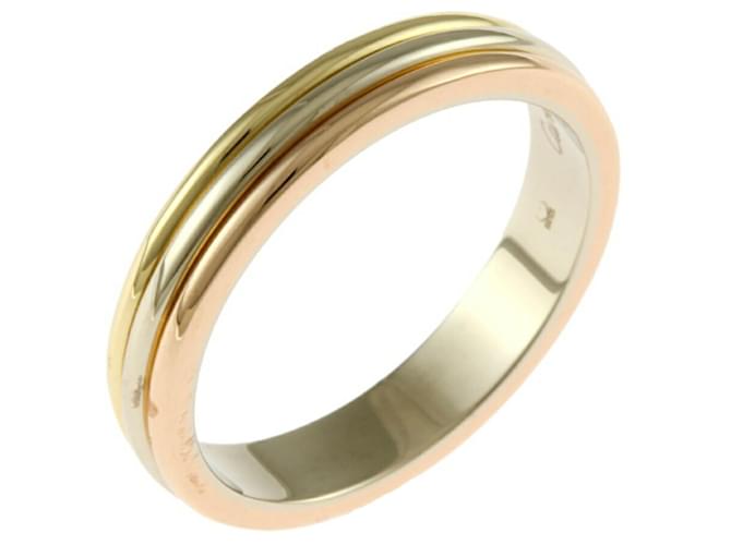 Cartier Trinity Wedding Ring White gold Yellow gold Pink gold ref ...