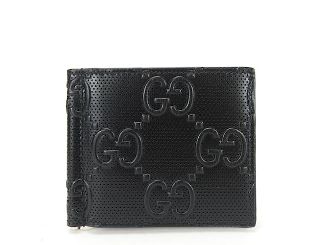 Gucci GG Embossed Black Money Clip ref.1493708 - Joli Closet