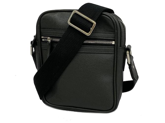 Louis Vuitton Taiga Dimitri Shoulder Bag Grey ref.1502418 - Joli Closet