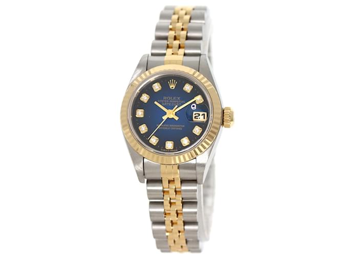Rolex Datejust 69173G Diamond Blue Gradient Watch ref.1503525 - Joli Closet