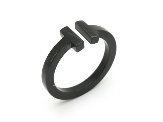 Tiffany t square ring black store