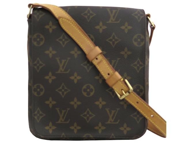 Louis Vuitton Monogram Musette Salsa Shoulder Bag Brown Patent leather ...