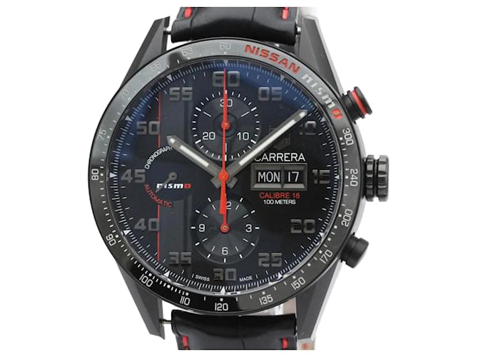 TAG HEUER Carrera Calibre 16 Chronographe Nismo Édition Limitée Montre ...