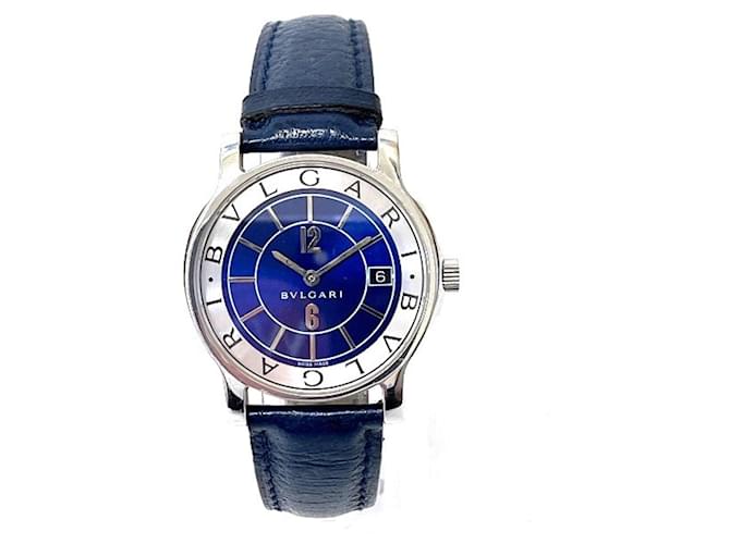 Bulgari Montre à quartz Bvlgari Solotempo ST35S ref.1513937 - Joli Closet