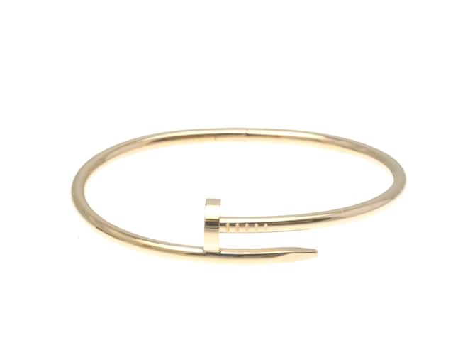 Cartier Juste Un Clou Bangle in Pink Gold Golden ref.1514031 - Joli Closet