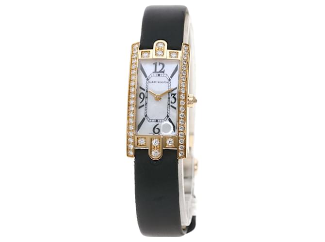 Harry Winston Avenue C Mini Diamond Bezel Watch ref.1516689 - Joli Closet