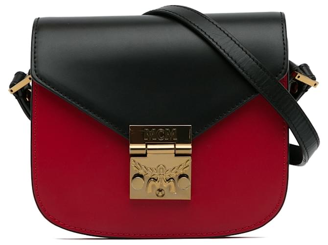 Red MCM Leather Patricia Crossbody Bag ref.1526446 - Joli Closet