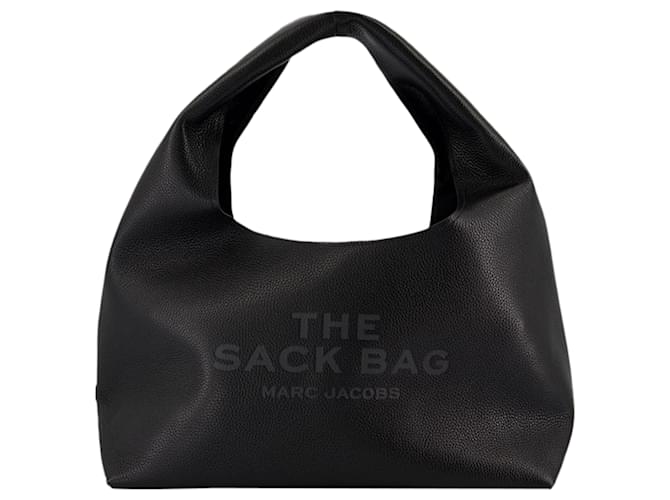 The Sack Bag - Marc Jacobs - Leather - Black Pony-style calfskin ref ...