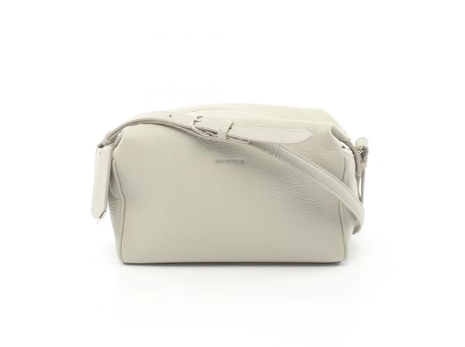 Balenciaga Gray Leather Shoulder Bag Brown ref.1534767 - Joli Closet