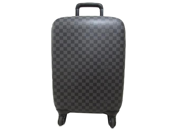 Louis Vuitton Black Damier Graphite Zephyr 55 Leather Cloth Pony-style ...