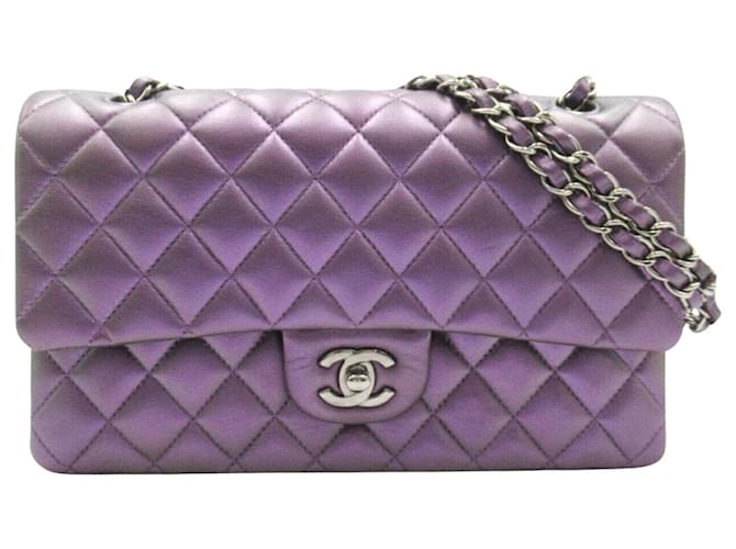 Chanel Timeless Purple Leather ref.1547586 - Joli Closet