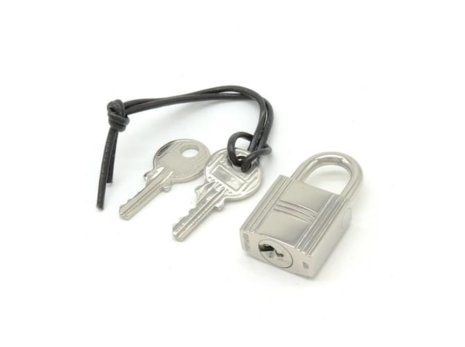 Hermès HERMES Padlock No.127 with Key Silvery Metal ref.1554831 - Joli ...