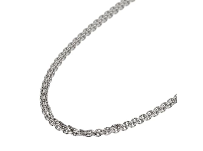 Chopard Chain 2-Row Necklace in 18K White Gold ref.1575155 - Joli Closet