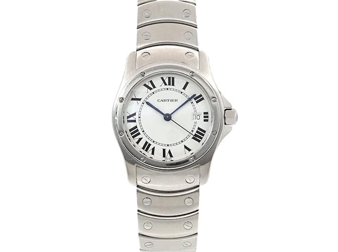 Cartier Santos Rond MM Boys' Watch ref.1577576 - Joli Closet