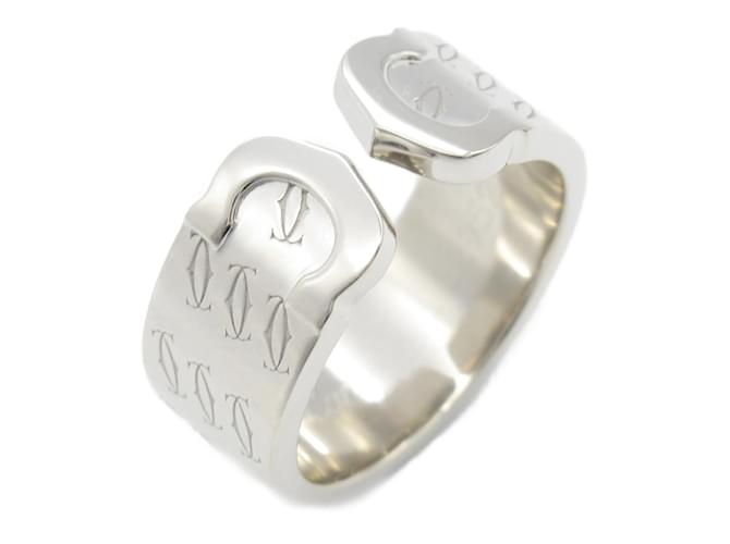 Cartier C2 Happy Birthday Ring in 18K White Gold ref.1581377 - Joli Closet