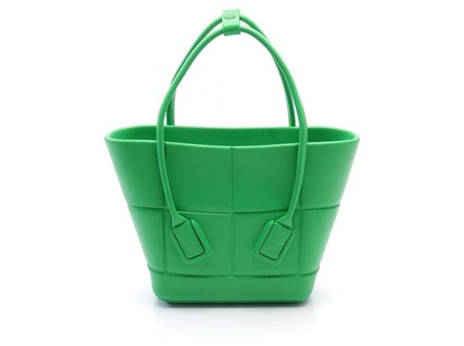 Bottega Veneta The Arco Handbag Green Rubber ref.1582942 - Joli Closet