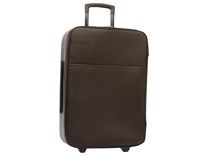 LOUIS VUITTON Taiga Pegas 55 Suitcase Grizzly M23313 LV Auth bs16501 ...