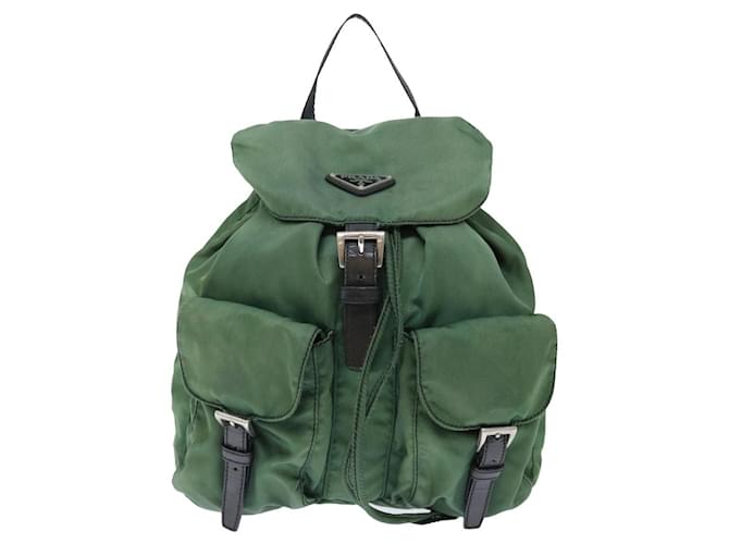 Prada Renylon Backpack Green ref.1586594 - Joli Closet