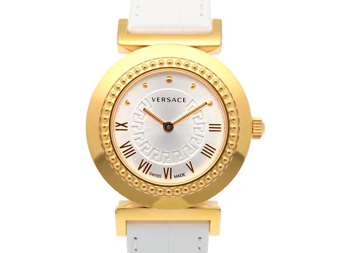 Versace Vanity Watch GP P5Q Quartz Ladies Golden ref.1609016 - Joli Closet